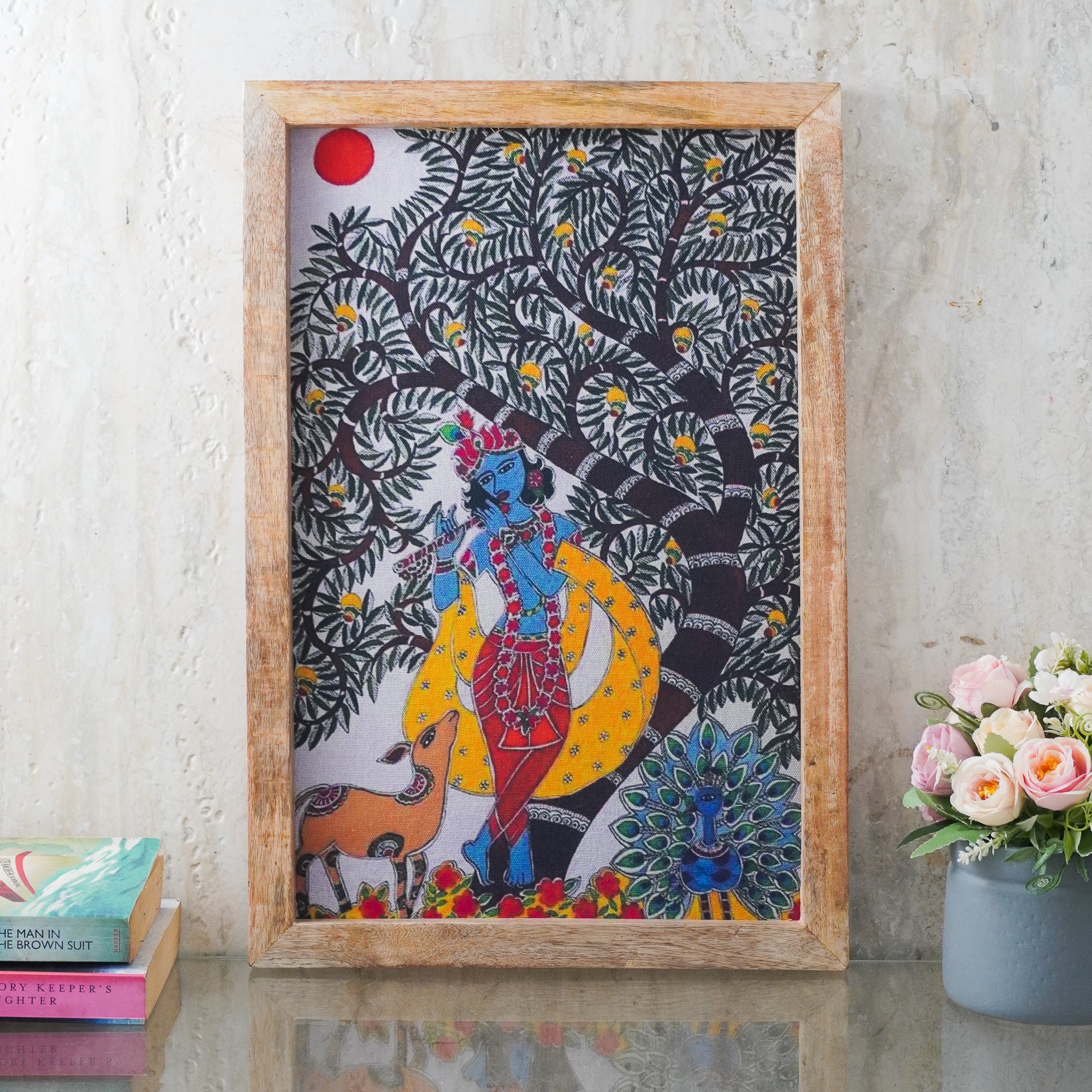 Madhubani Canvas Painting – The Decor Mart