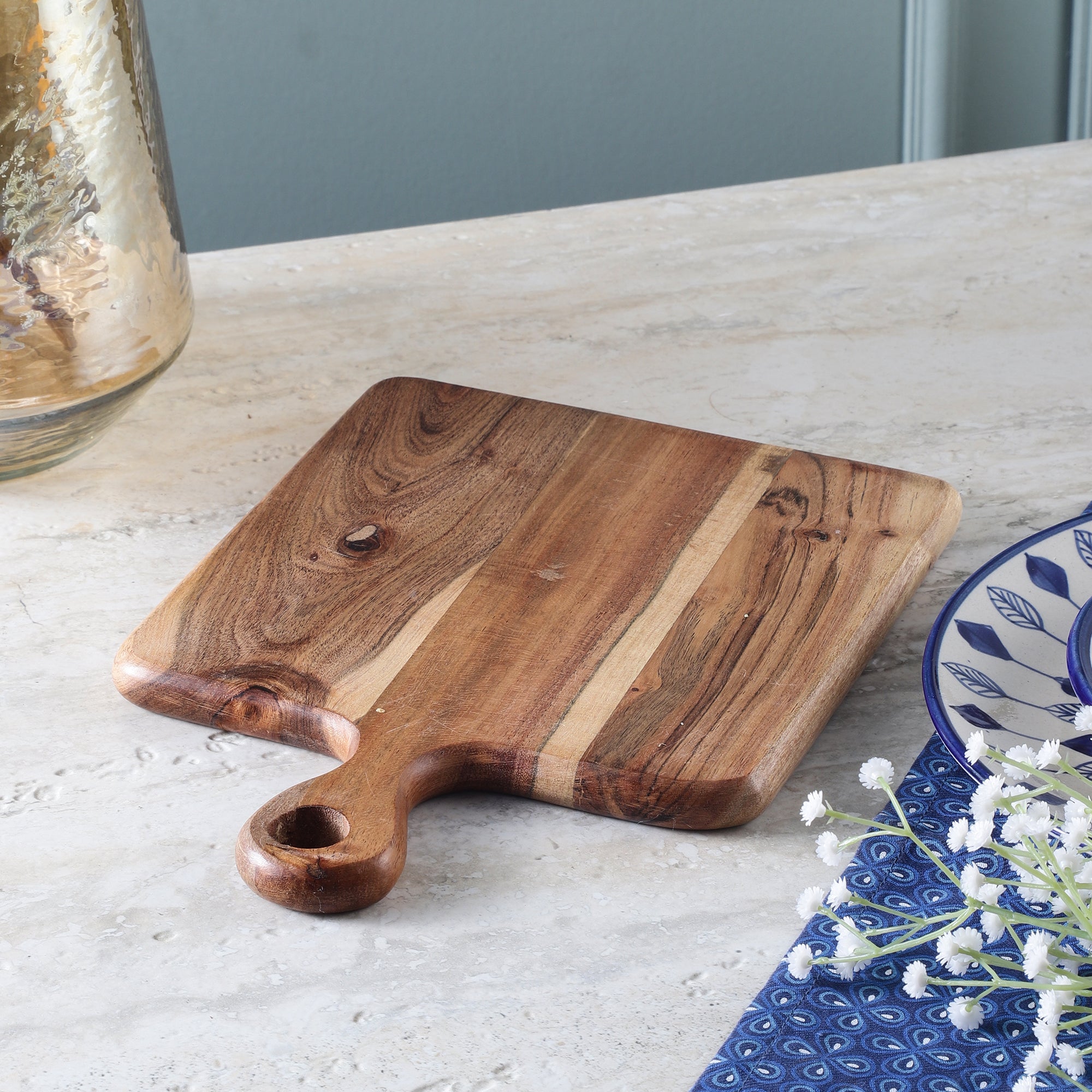Wooden Chopping Board- Natural – The Decor Mart