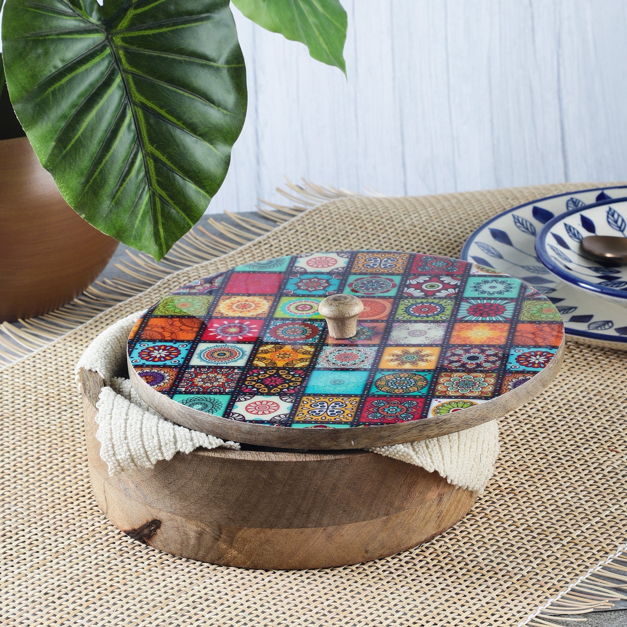 Meena Print Roti Box – The Decor Mart