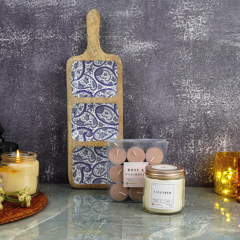 Royal Platter and Candle Gift Hamper – The Decor Mart