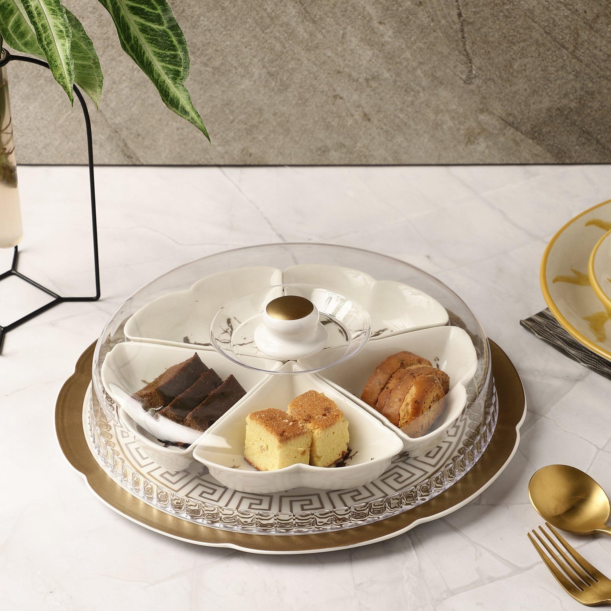 Ceramic 5 Part Dish Server – The Decor Mart