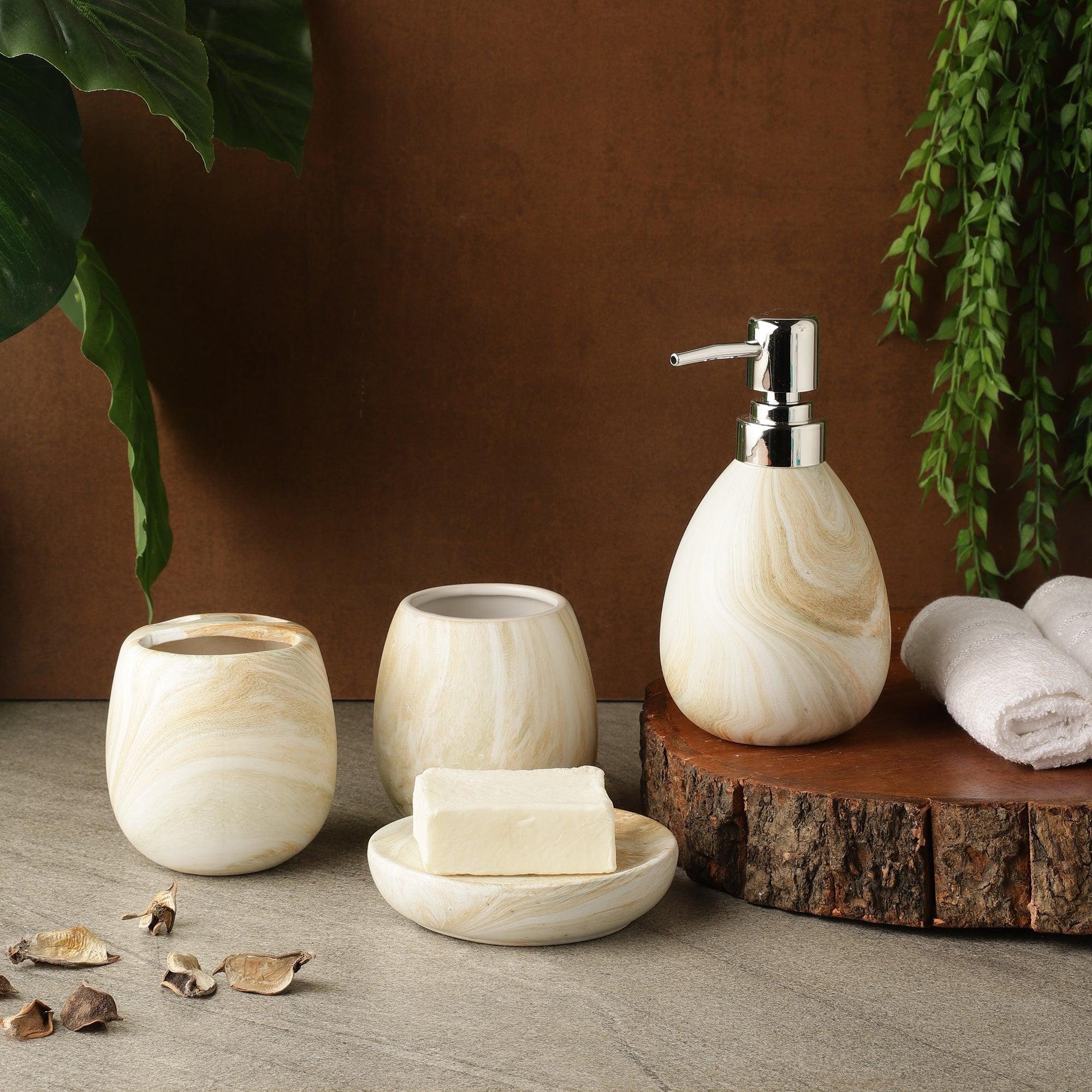 Onyx Bath Accessory Set – The Decor Mart