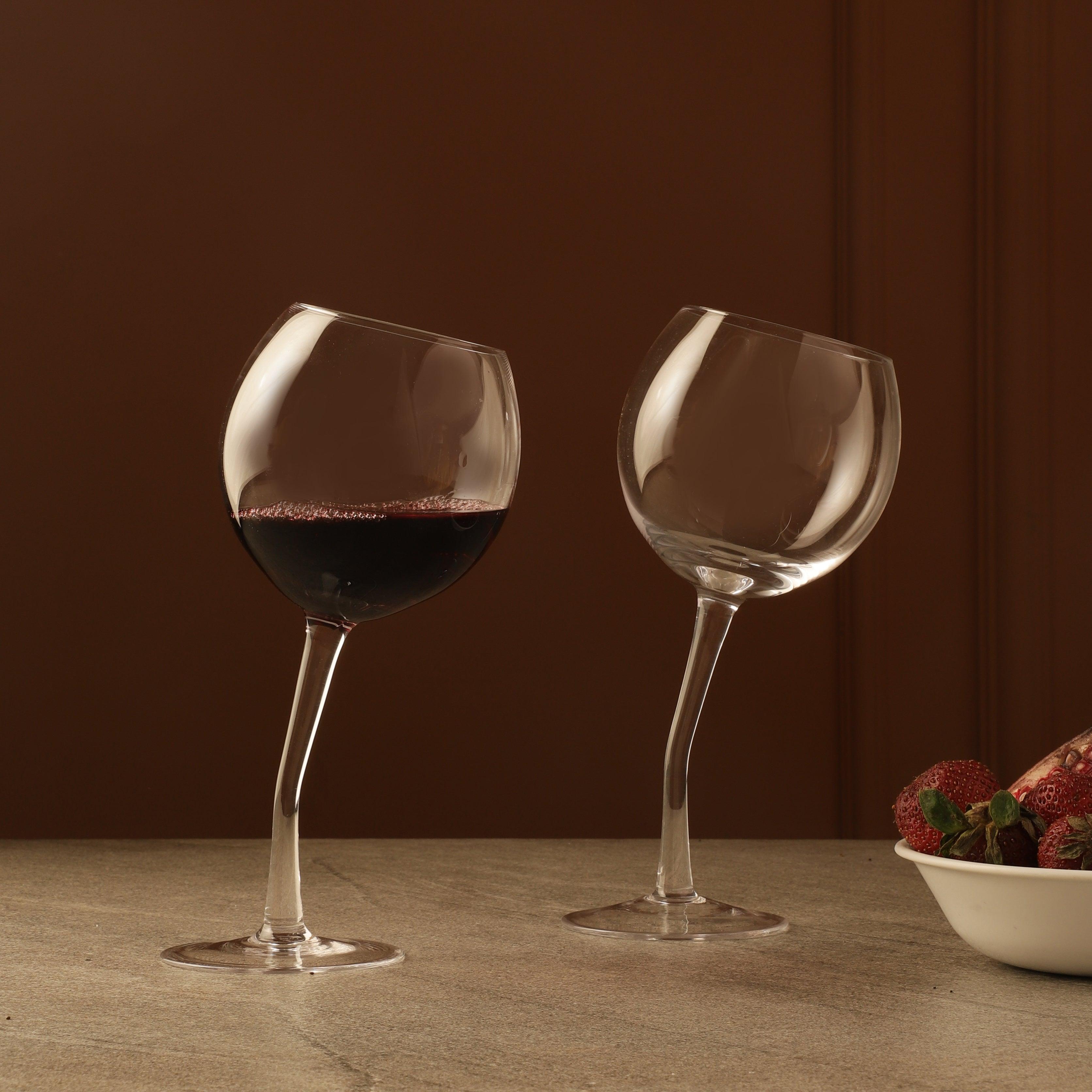 Dancing Wine Glass- Set Of 2 – The Decor Mart