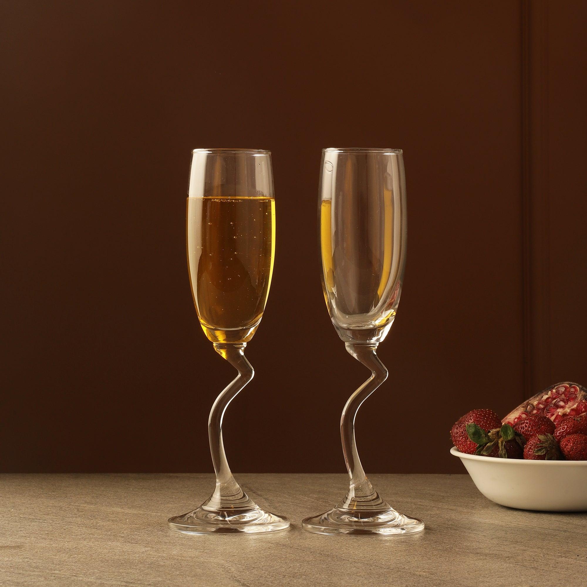 Salsa Flute Glass- Set of 2 – The Decor Mart