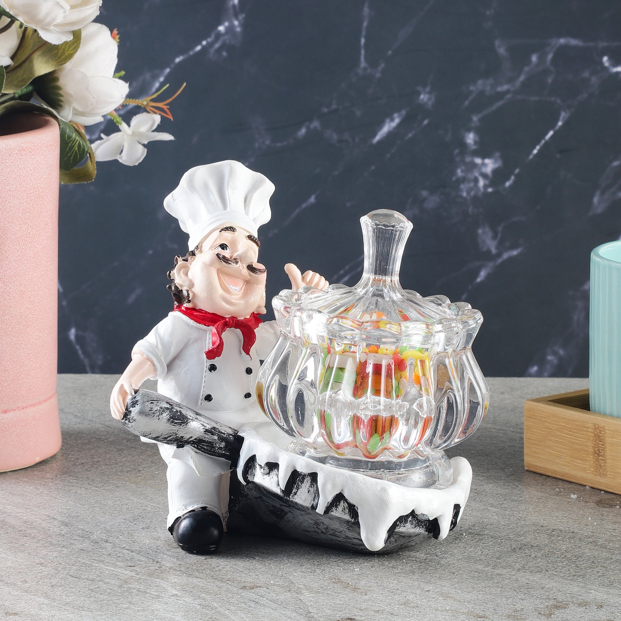 Ceramic Chef Storage Jar – The Decor Mart