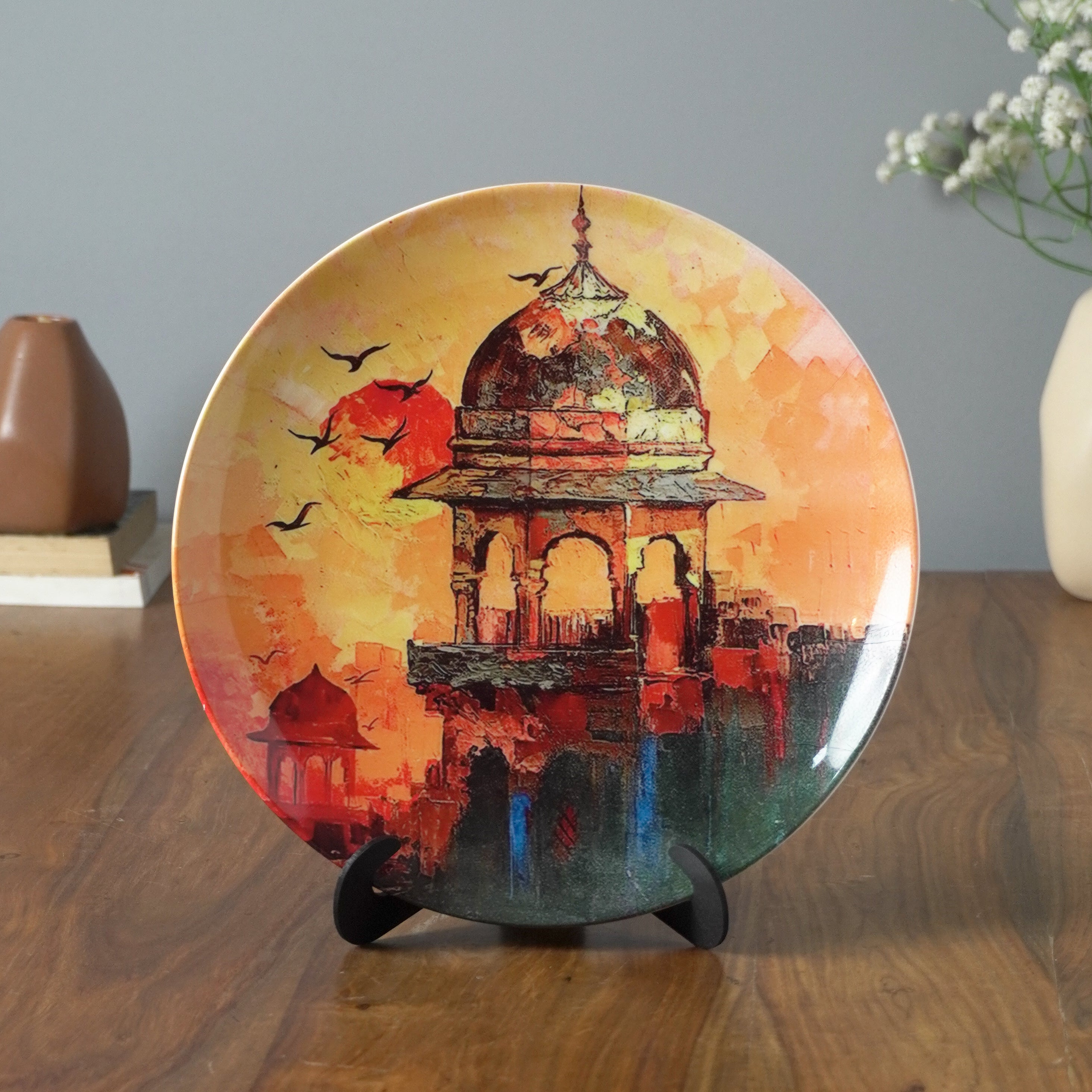 Sunset Monument Wall Plate – The Decor Mart