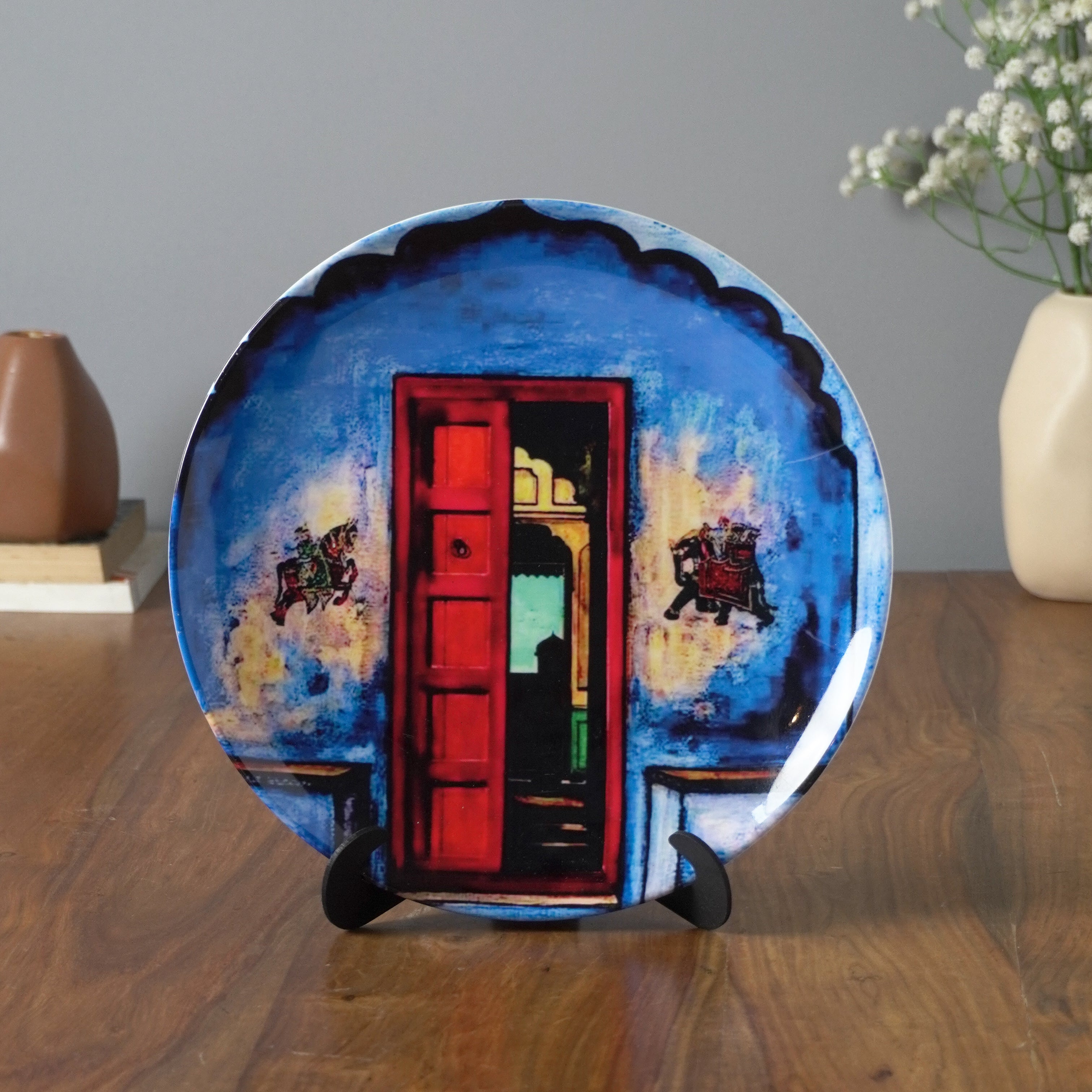 Red Door Wall Plate – The Decor Mart